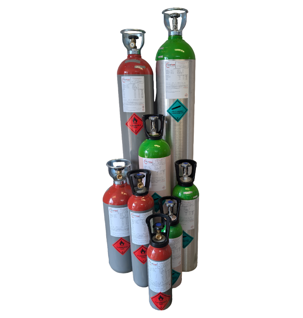 High-Pressure Refillable Gas Cylinders | AccuSpan Gases