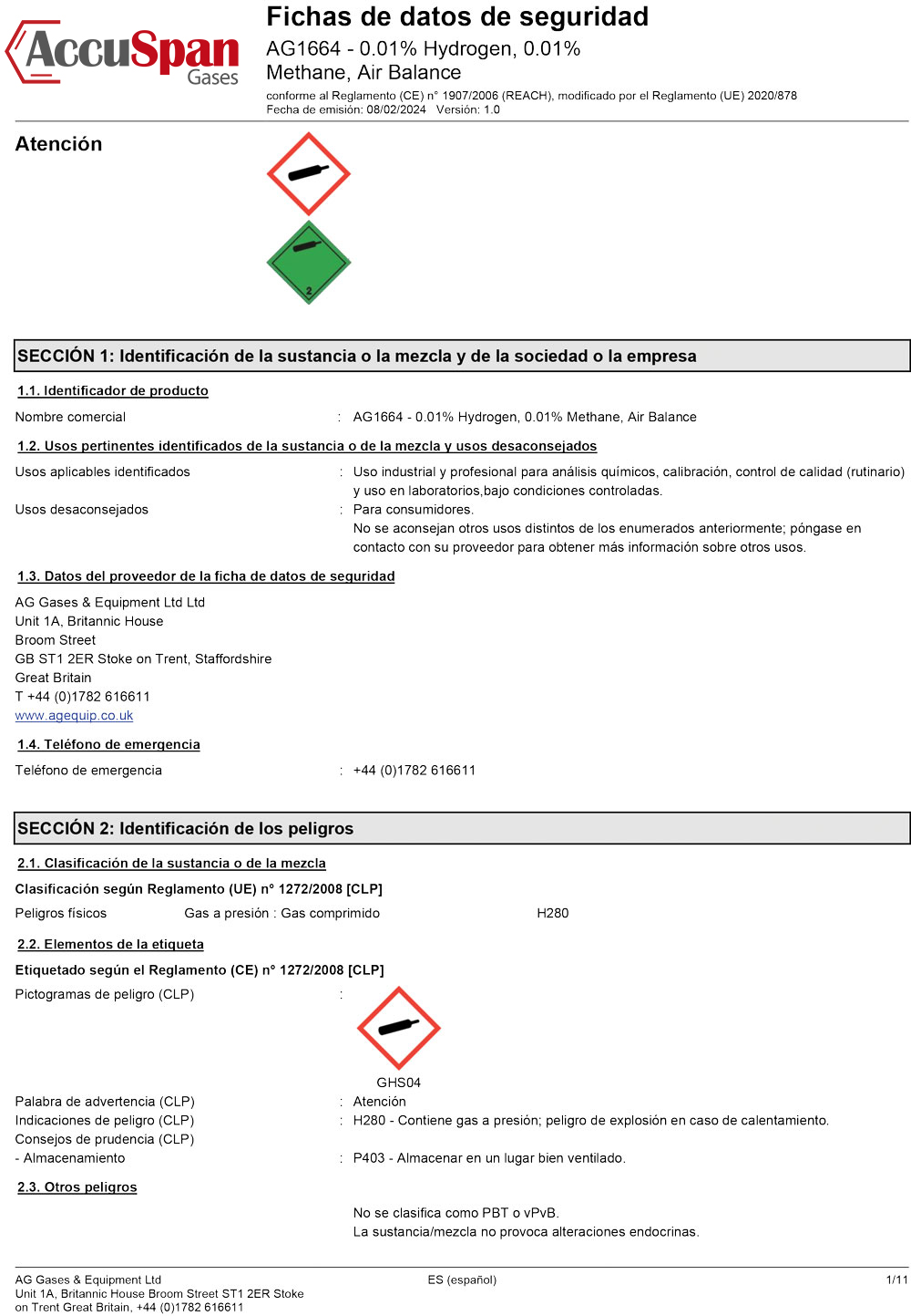 Safe Gas Handling & Compliance | AccuSpan Gases
